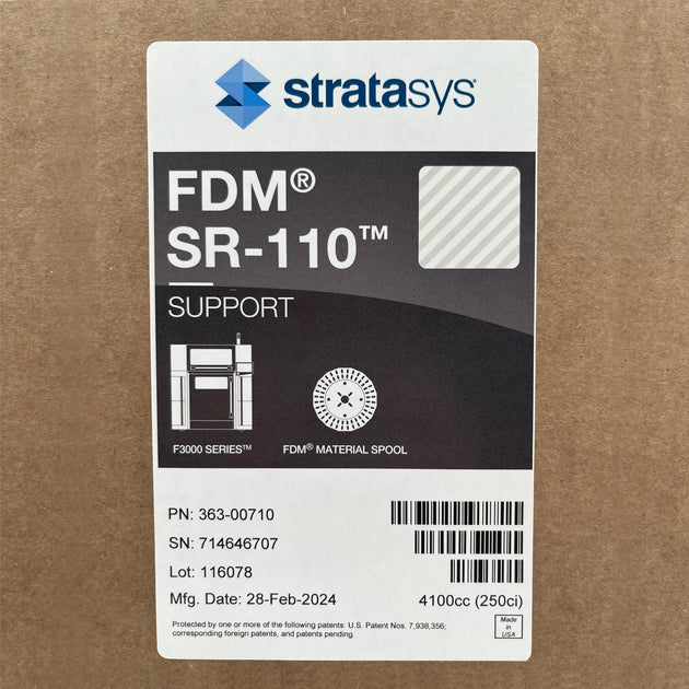 Stratasys® SR-110 Soluble Support Material - 4100cc (F3300) | GoEngineer Store