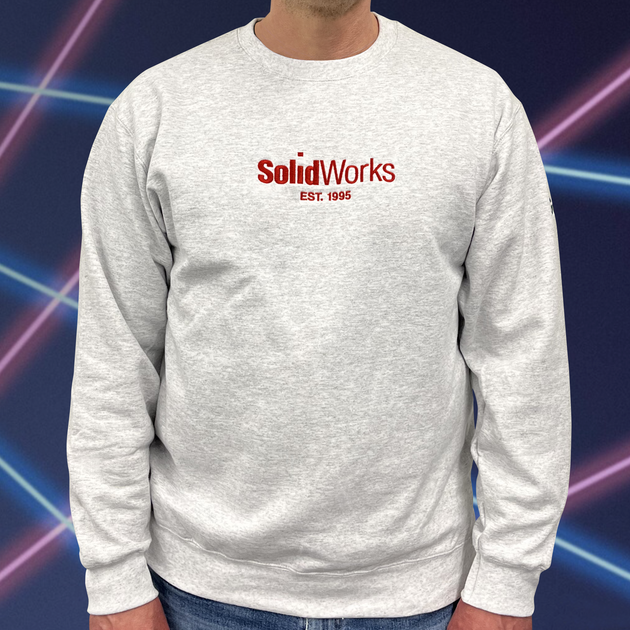 Shop Retro SOLIDWORKS/GoEngineer Logo Sweatshirt | GoEngineer Store