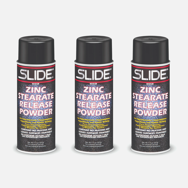 Slide® Mold Release Powder - Zinc Stearate Aerosol | GoEngineer Store