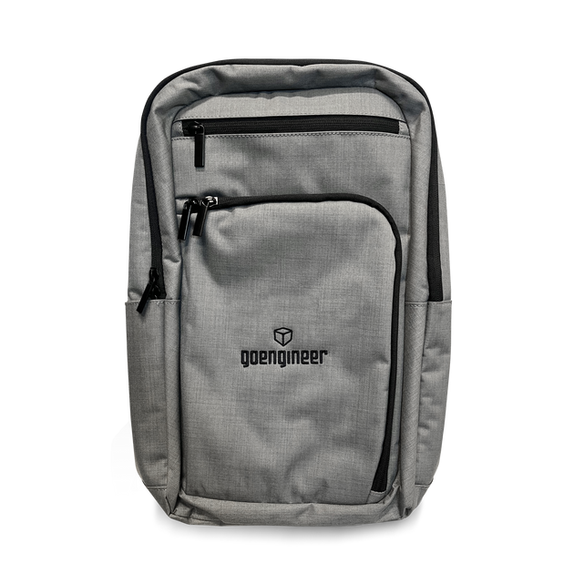 Shop GoEngineer Laptop Backpack - Gray | GoEngineer Store