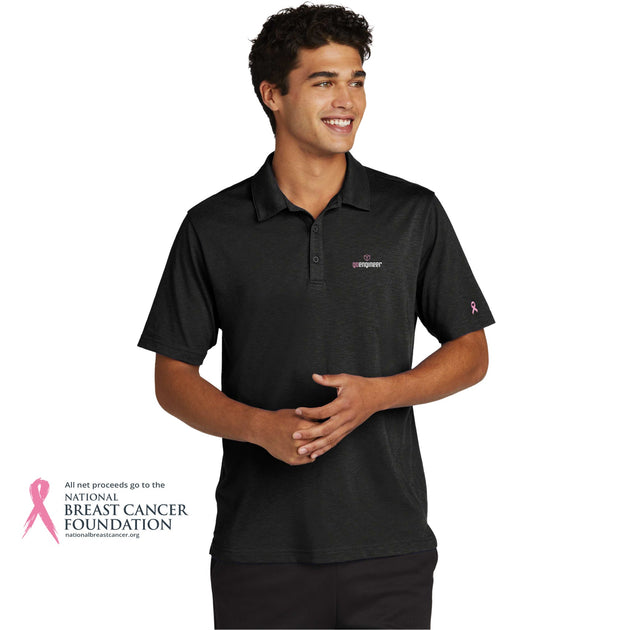 Shop Men's Short Sleeve Polo - Breast Cancer Awareness | GoEngineer Store